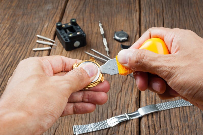 Tools for wristwatch stock photo. Image of craft, service - 160941976