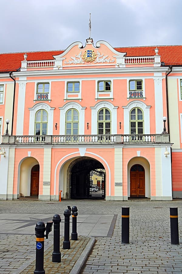 Toompea Castle in Tallinn, Estonia Stock Image - Image of architecture ...