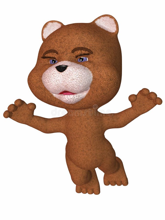Bad Bear stock illustration. Illustration of digital - 15975098