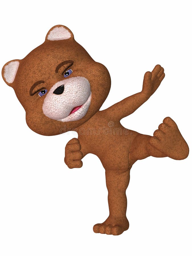 Bad Bear stock illustration. Illustration of creepy, puppet - 15975075