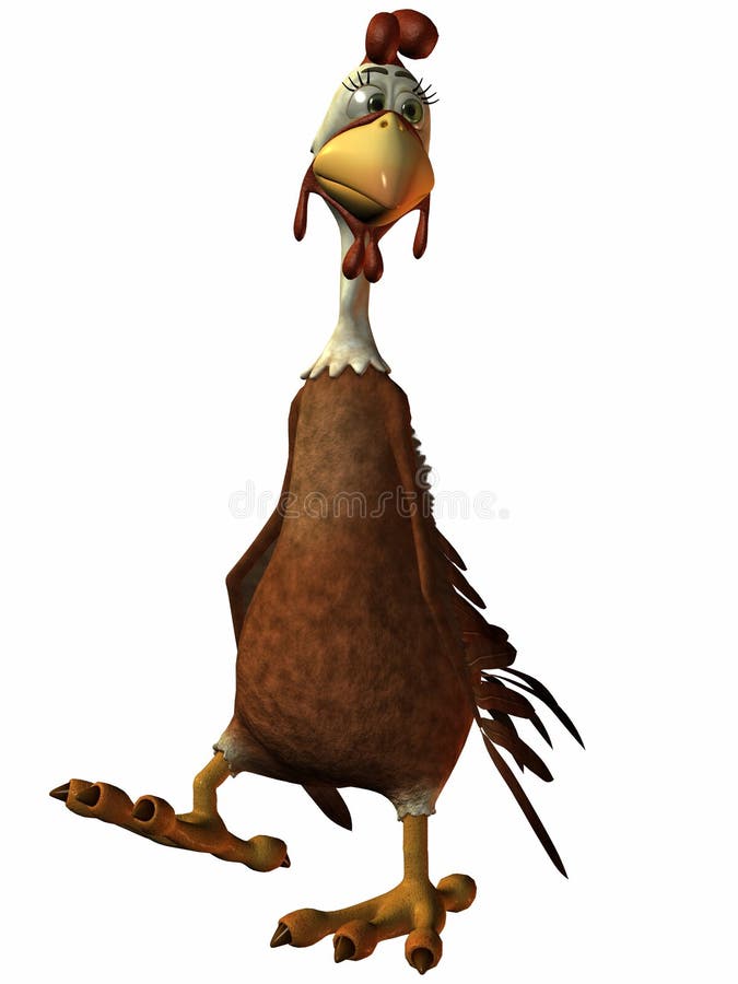 Toon Chicken stock illustration. Illustration of chicks - 5924932