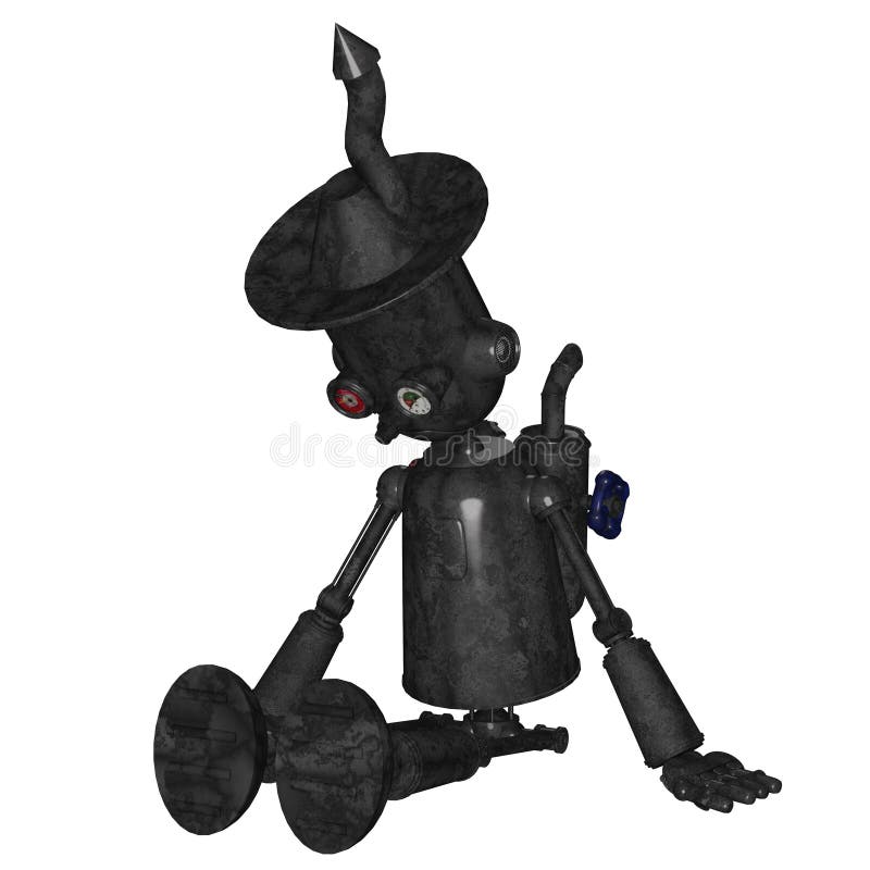 Toon tin man stock illustration. Illustration of toon - 202884030