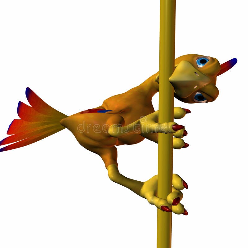 Toonimal Hatchling Phoenix stock illustration. Illustration of poser ...