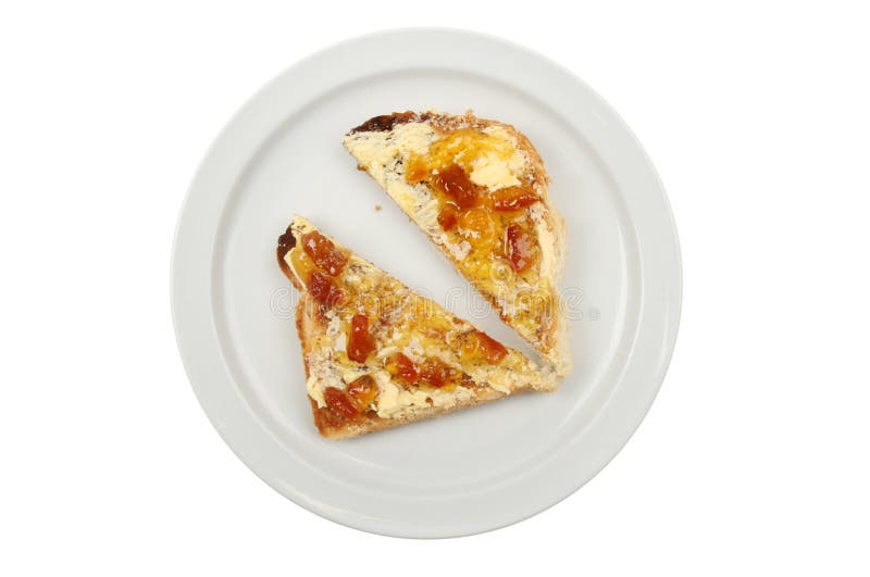 Toost stock afbeelding. Image of beboterd, brood, snack - 49271601