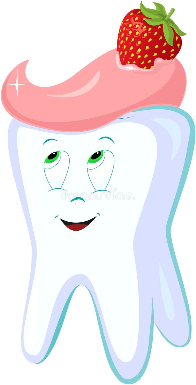 Happy Tooth Healthy Food Stock Illustrations – 502 Happy Tooth Healthy ...