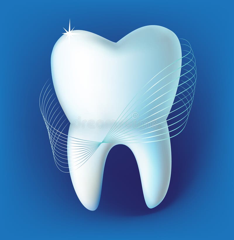 Tooth stock vector. Illustration of symbol, mouth, recovery - 10649616