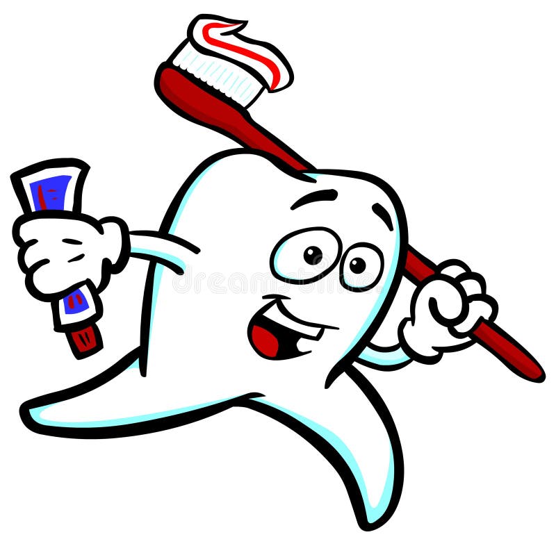 Clipart Running Teeth