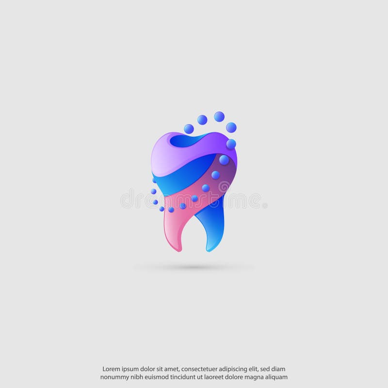 Tooth Abstract Icon Logo Design Stock Vector - Illustration of graphic ...