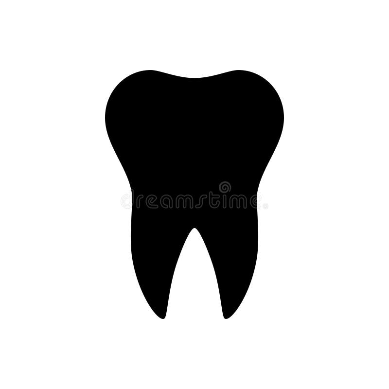 Tooth and background stock vector. Illustration of tooth - 221286012