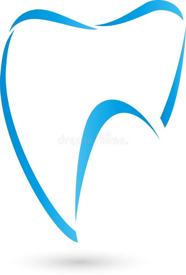 Tooth in Blue, Dentist Logo Stock Vector - Illustration of orthopedic ...
