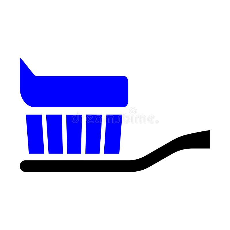 Tooth Brash Icon stock vector. Illustration of brush - 270571586