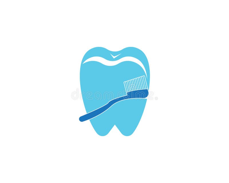 Tooth Brush Health Dental Icon Logo Vector Stock Vector - Illustration ...