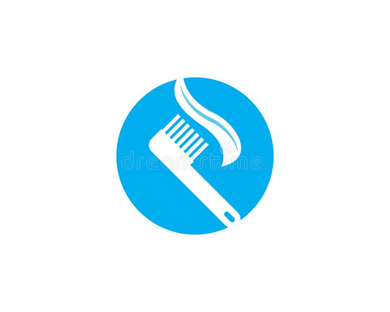 Tooth Brush Health Dental Icon Logo Vector Stock Vector - Illustration ...