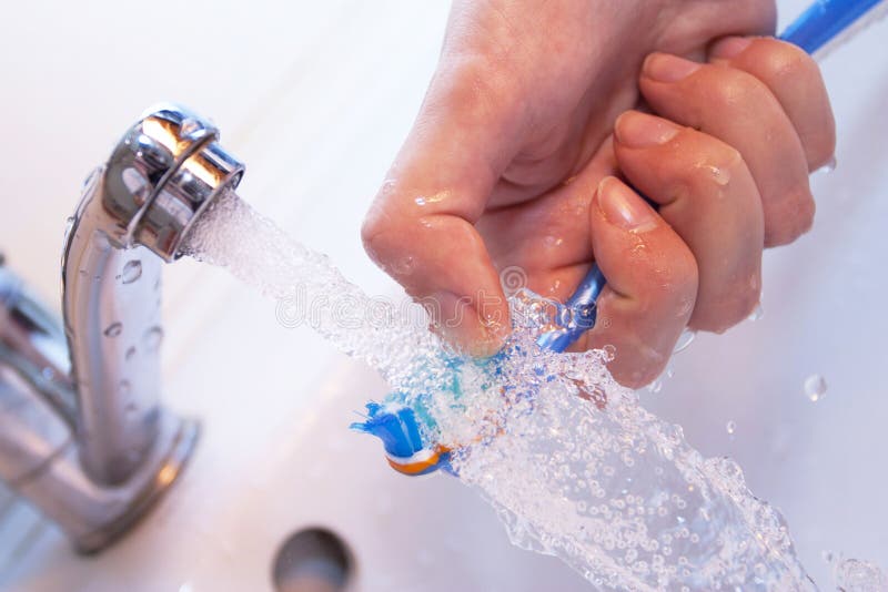 Brush for washing stock photo. Image of hygiene, lifestyle - 29775938
