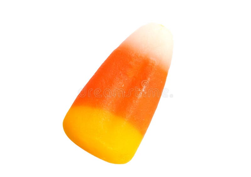 Candy Corn isolated stock photo. Image of seasonal, confectionery ...