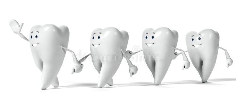 Isolated teeth stock illustration. Illustration of teeth - 12308251