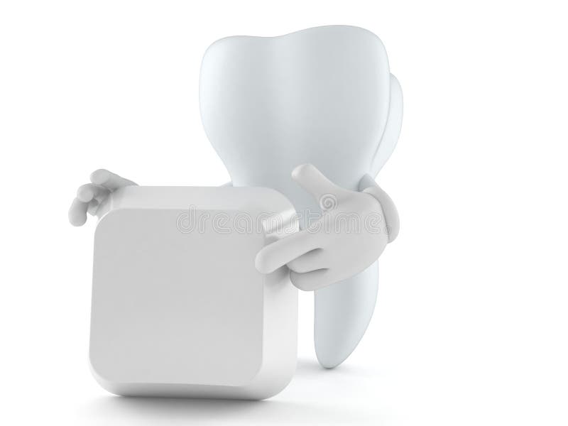 Tooth with computer mouse stock illustration. Illustration of ...