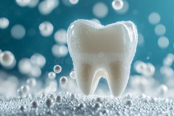 Tooth Covered by Foam Floating on Tiny Bubbles Represents Effective ...