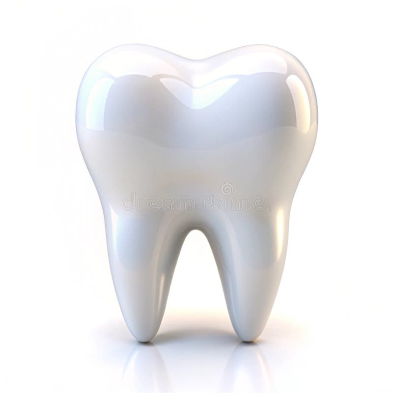 Tooth 3D icon stock illustration. Illustration of care - 357850167