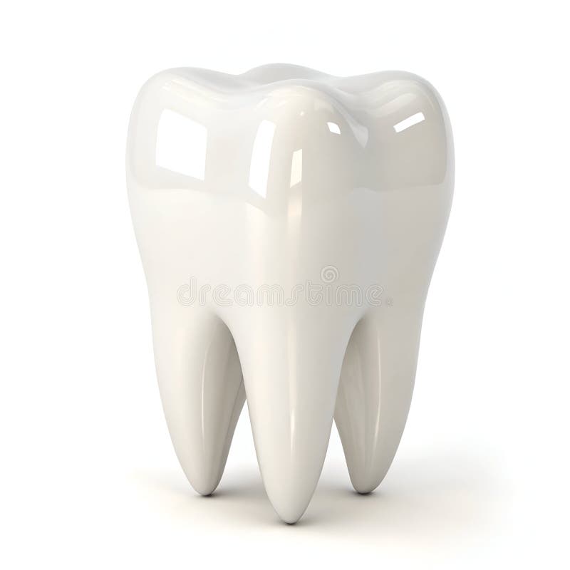 Tooth 3D Icon stock illustration. Illustration of healthy - 356390662