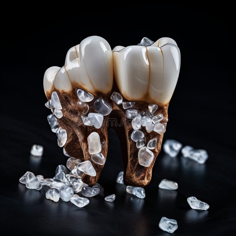 Visual Representation Dental Decay Highlighting Stock Photos - Free ...