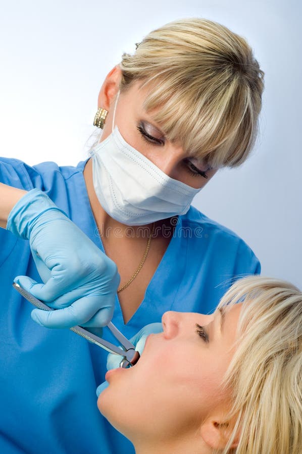 Tooth extraction stock photo. Image of gloves, dentist - 6714768