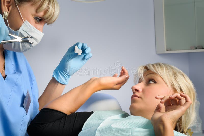 Tooth extraction stock photo. Image of dentistry, dental - 52407314