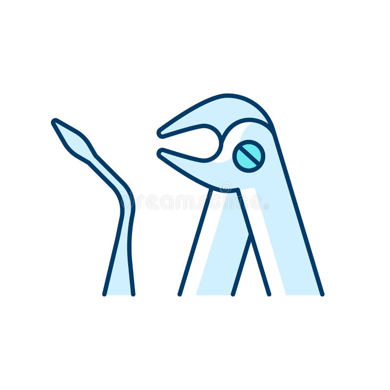 Tooth Extraction Tools RGB Color Icon Stock Vector - Illustration of ...