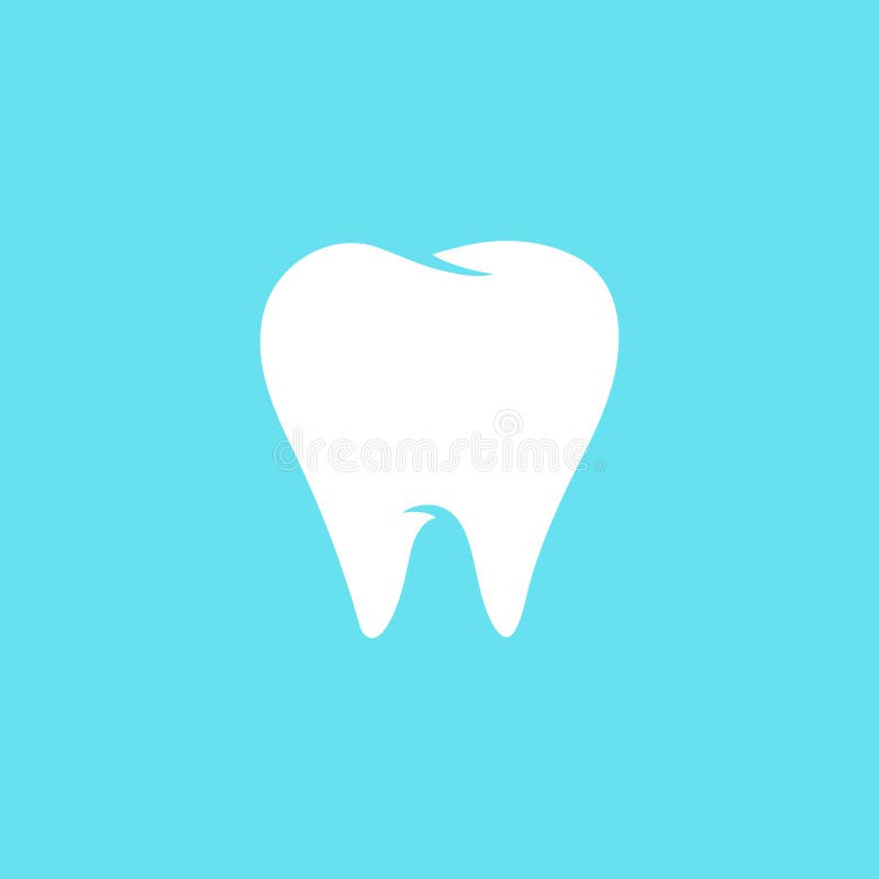Tooth icon stock illustration. Illustration of black - 96334282