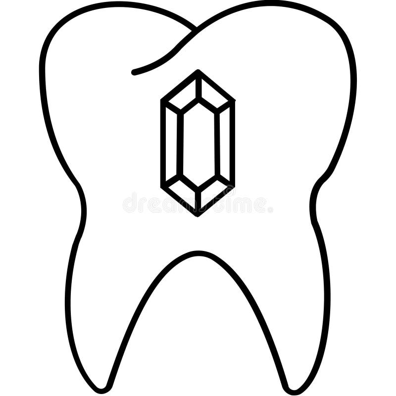 Tooth Gem Stock Illustrations – 589 Tooth Gem Stock Illustrations ...