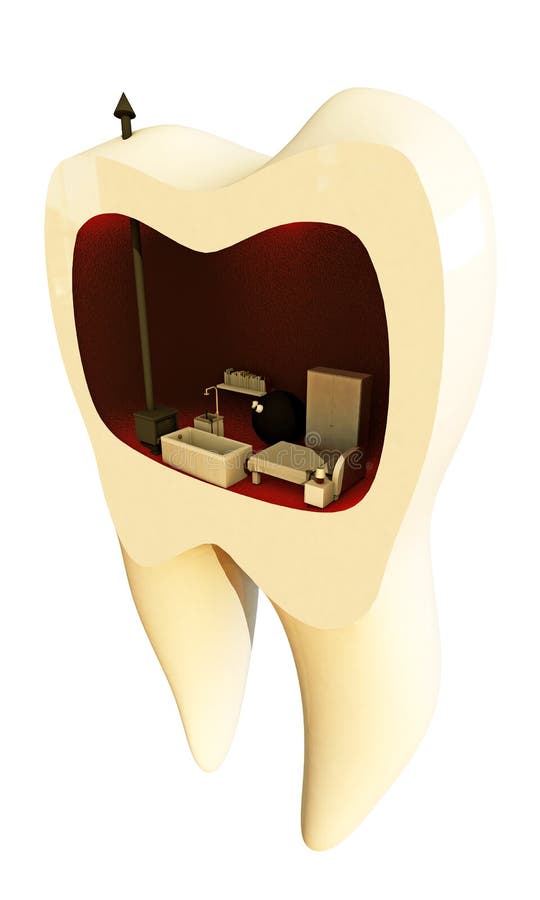 Tooth house stock illustration. Illustration of health - 35213139