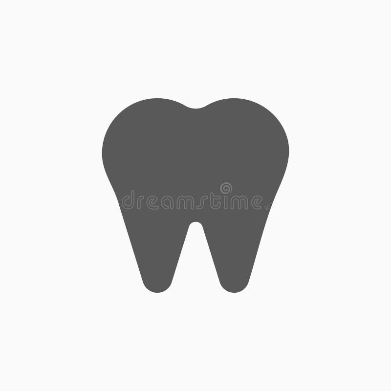 Tooth Icon, Teeth, Dental, Dent Stock Vector - Illustration of pain ...