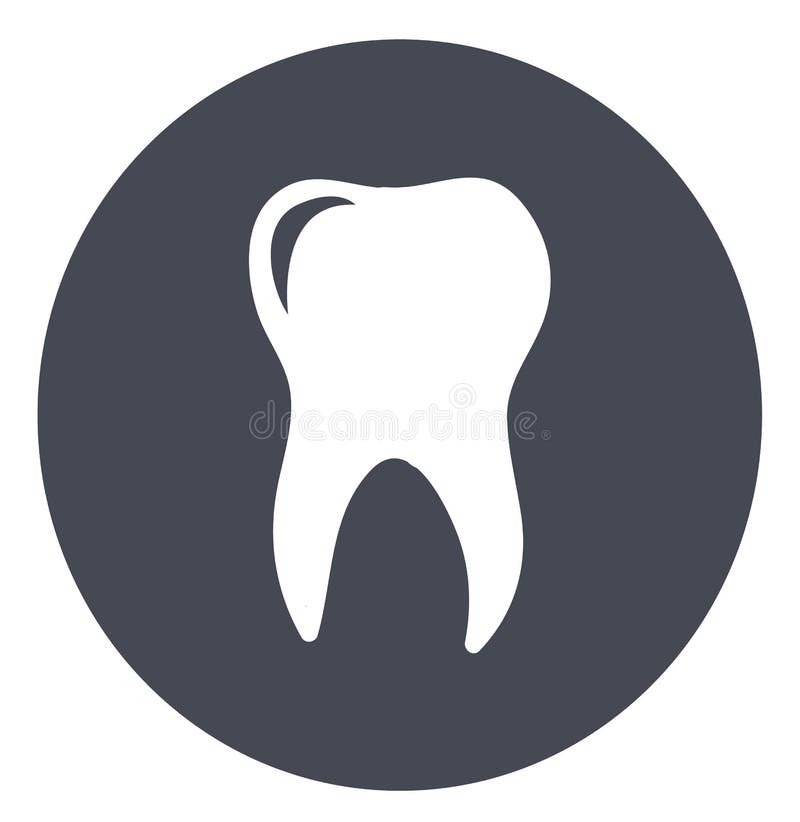 Tooth Icon Dental Care Symbol Graphic Stock Vector - Illustration of ...