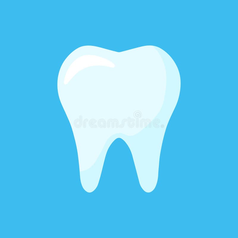 Tooth Icon Dentist Flat Vector Sign Symbol Vector Illustration Stock ...