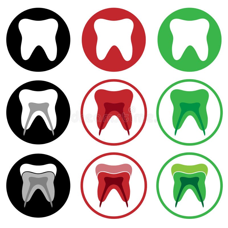 Tooth icon stock illustration. Illustration of health - 61129859
