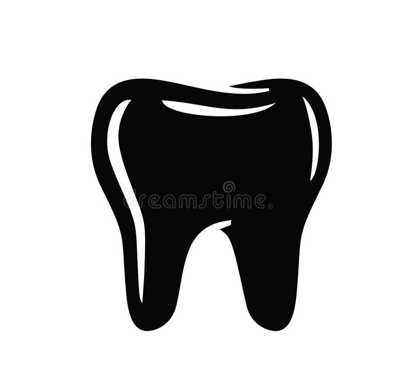 Tooth icon stock vector. Illustration of medicine, icon - 47034561