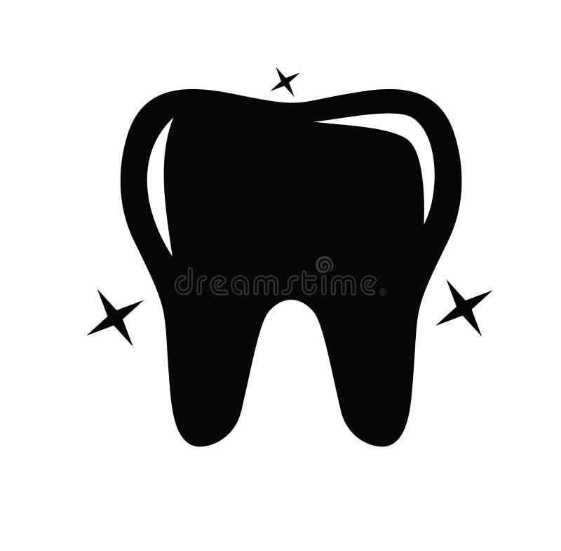 Tooth Icon Black Background Stock Illustrations – 11,542 Tooth Icon ...