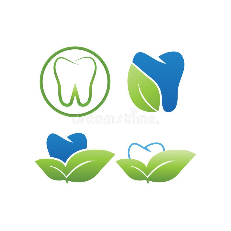 Tooth logo template vector stock vector. Illustration of logo - 111150855