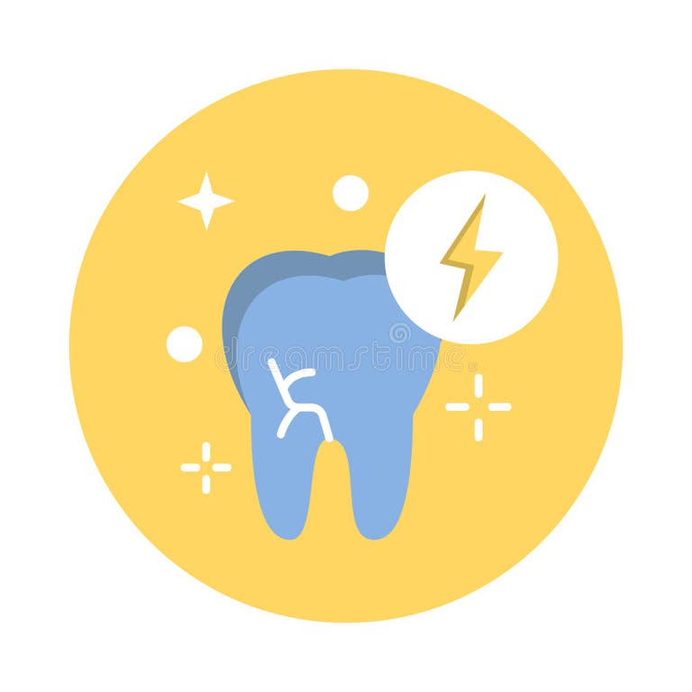 Tooth Pain Icon. Vector Design Stock Illustration - Illustration of ...