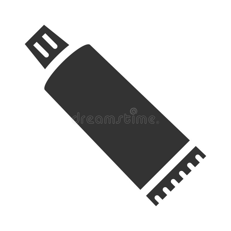 Tooth paste icon stock vector. Illustration of dental - 263141877