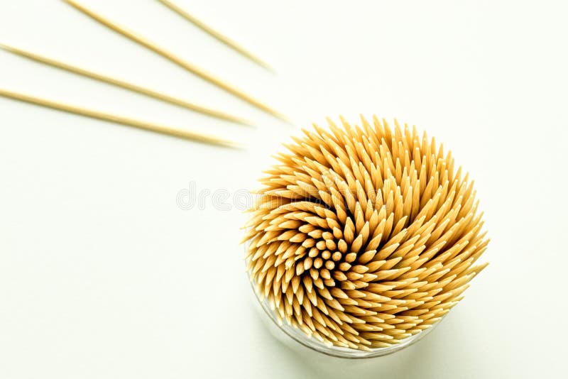Tooth pick stock image. Image of wooden, stick, health - 40784227