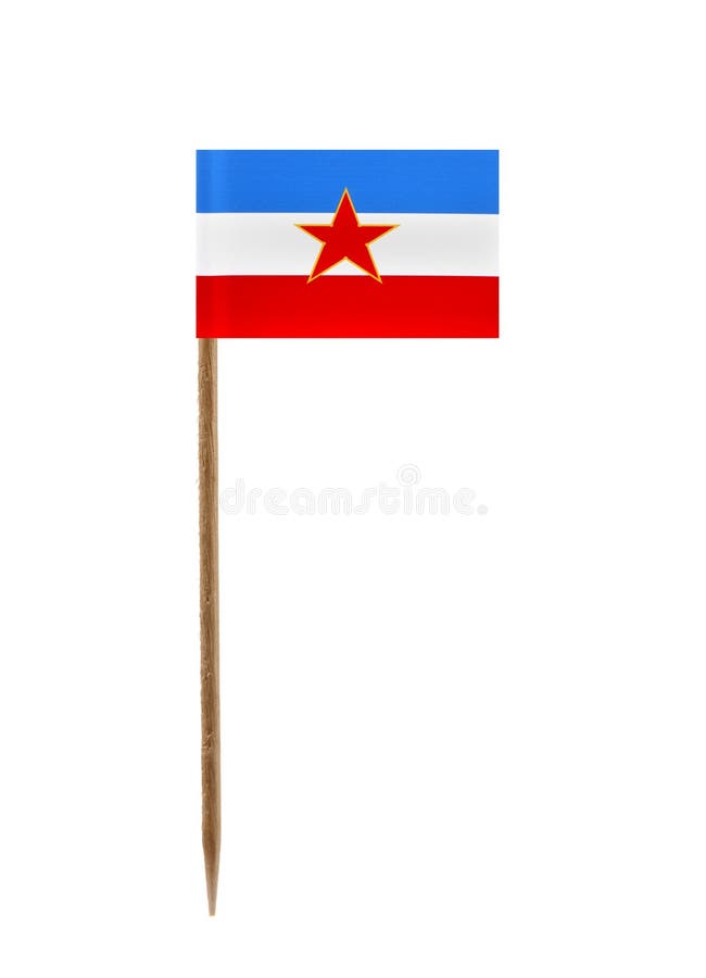 Flag of Yugoslavia stock image. Image of traditional - 105579883