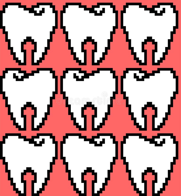 8 Bit Tooth Stock Illustrations – 23 8 Bit Tooth Stock Illustrations ...