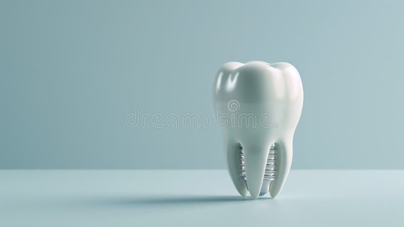 A Tooth Placed on a Table. Perfect for Dental Concepts Stock Image ...