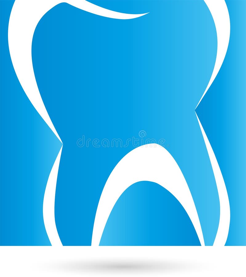 Tooth in Rectangle, Tooth, Dentist Logo Stock Vector - Illustration of ...