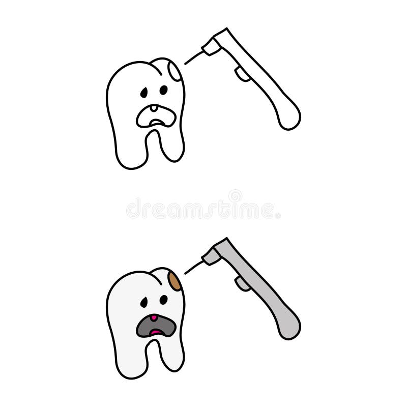 Tooth 7 stock vector. Illustration of dentistry, character - 302060714