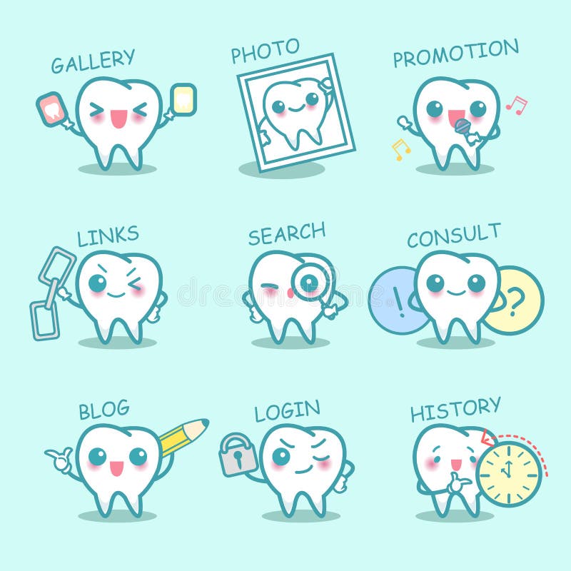 Cartoon Tooth Question Mark Stock Illustrations – 22 Cartoon Tooth ...