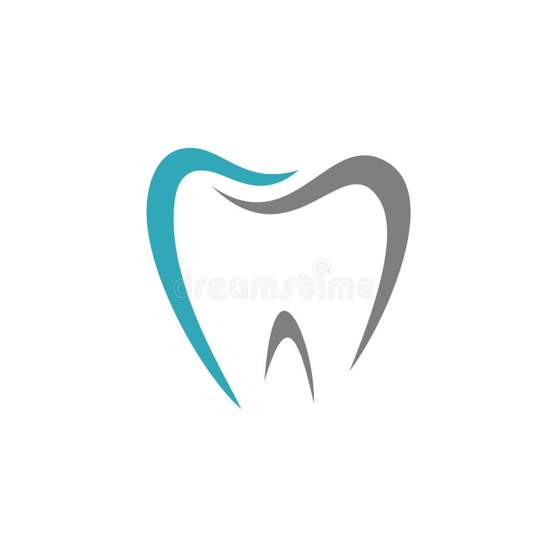 Tooth Shape Dental Care Logo Template Illustration Design. Vector EPS ...