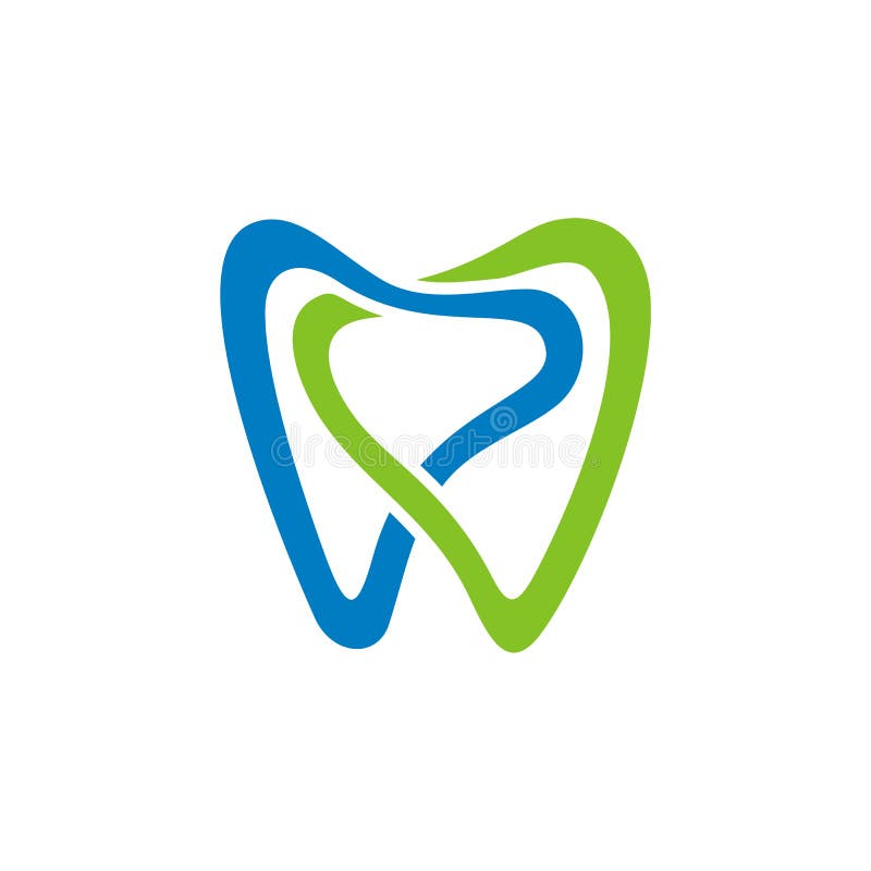 Tooth Shape Dental Logo Template Illustration Design. Vector EPS 10 ...