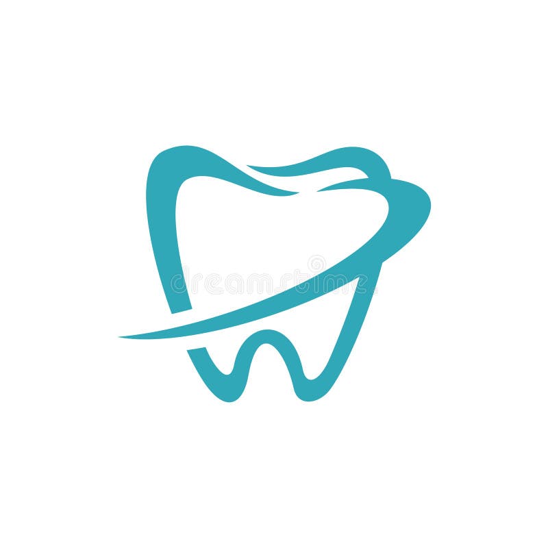 Tooth Shape Dental Care Logo Template Illustration Design. Vector EPS ...